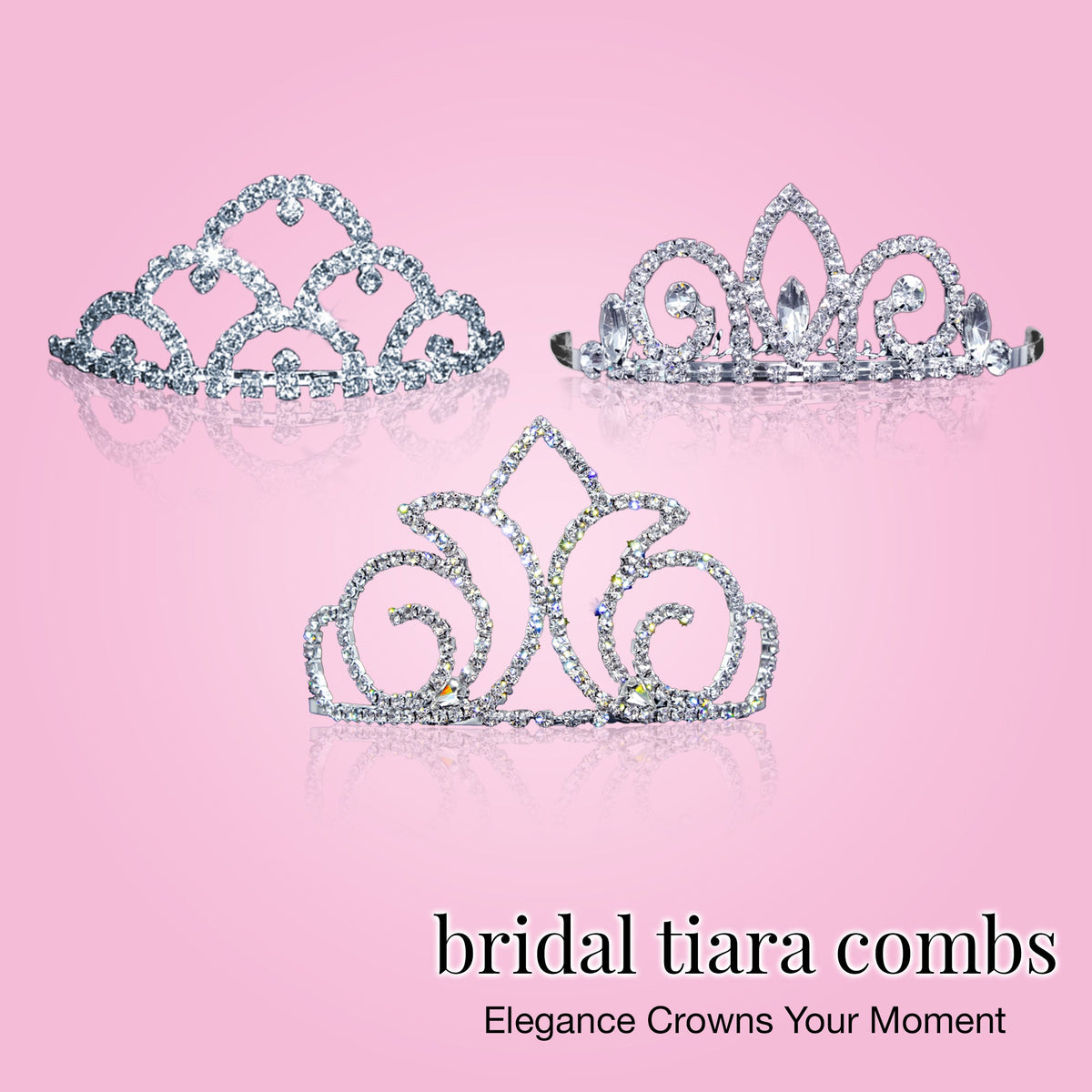 Bridal Tiara Combs