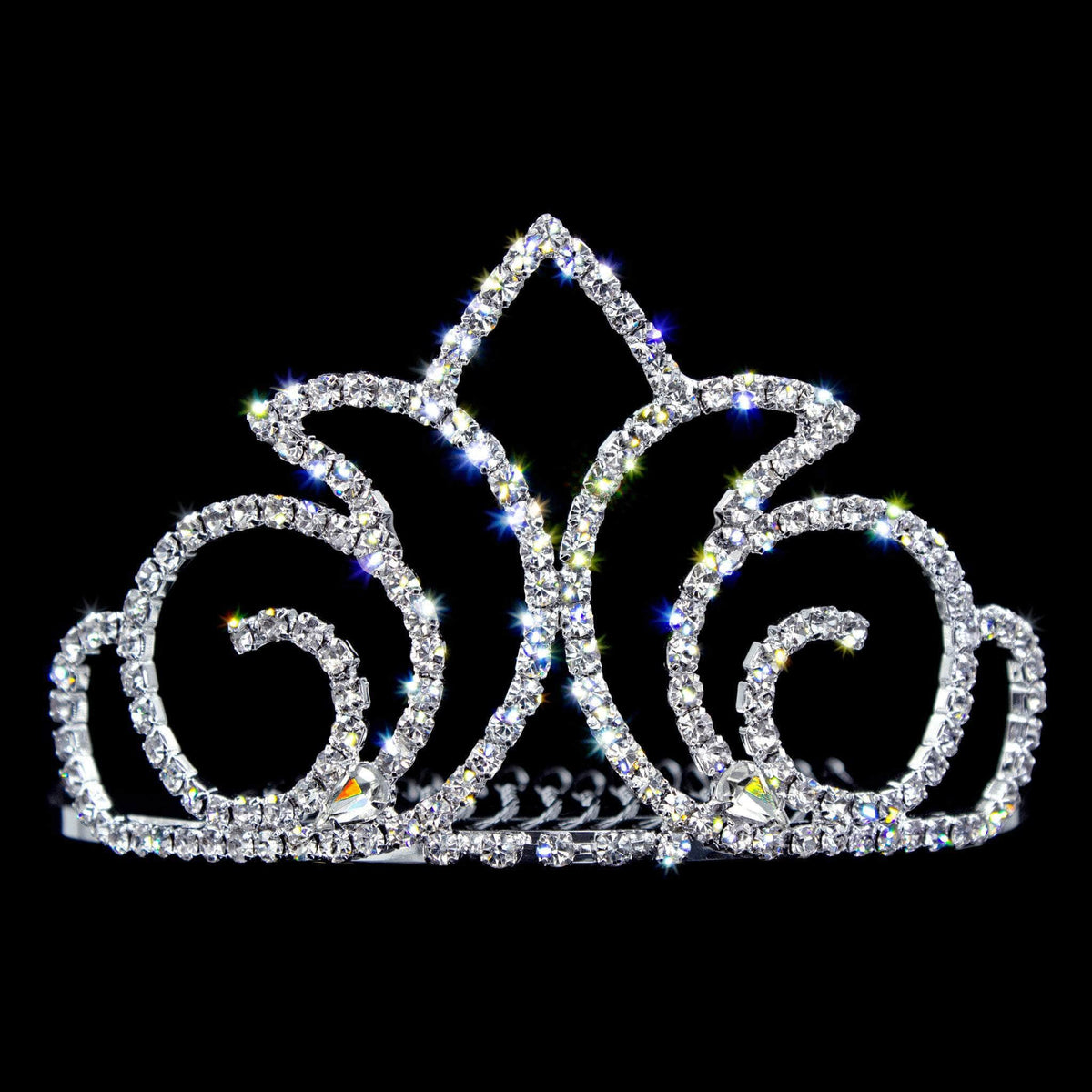 #14837 - Radiant Crown Frontal Comb WTS