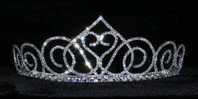 #15143 - Swooning Heart 2" Tiara