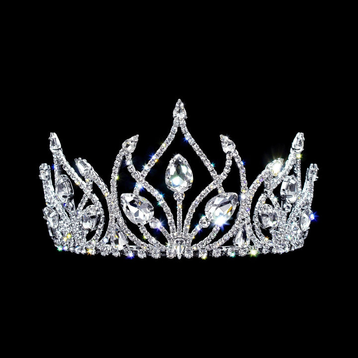 #17332 - Rising Phoenix Tiara with Combs - 3" Tall (Limited Supply)