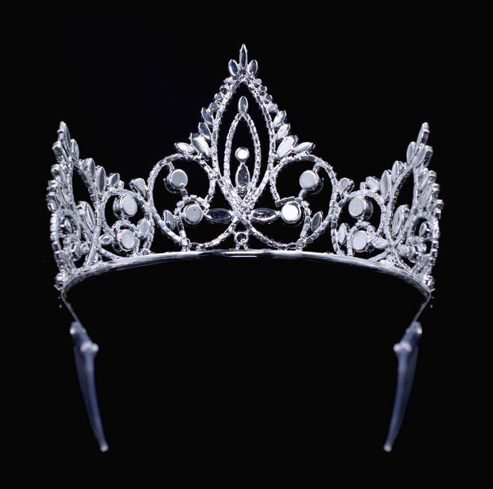 #16450 - Pageant Prime Tiara with Combs - 4"